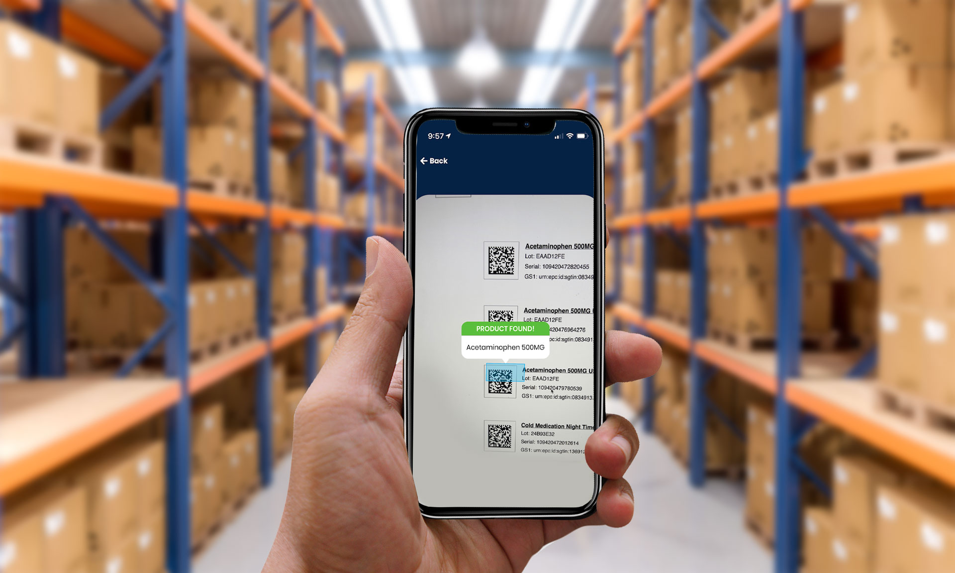 RapidRX: Barcode Scanner with Augmented Reality (AR)